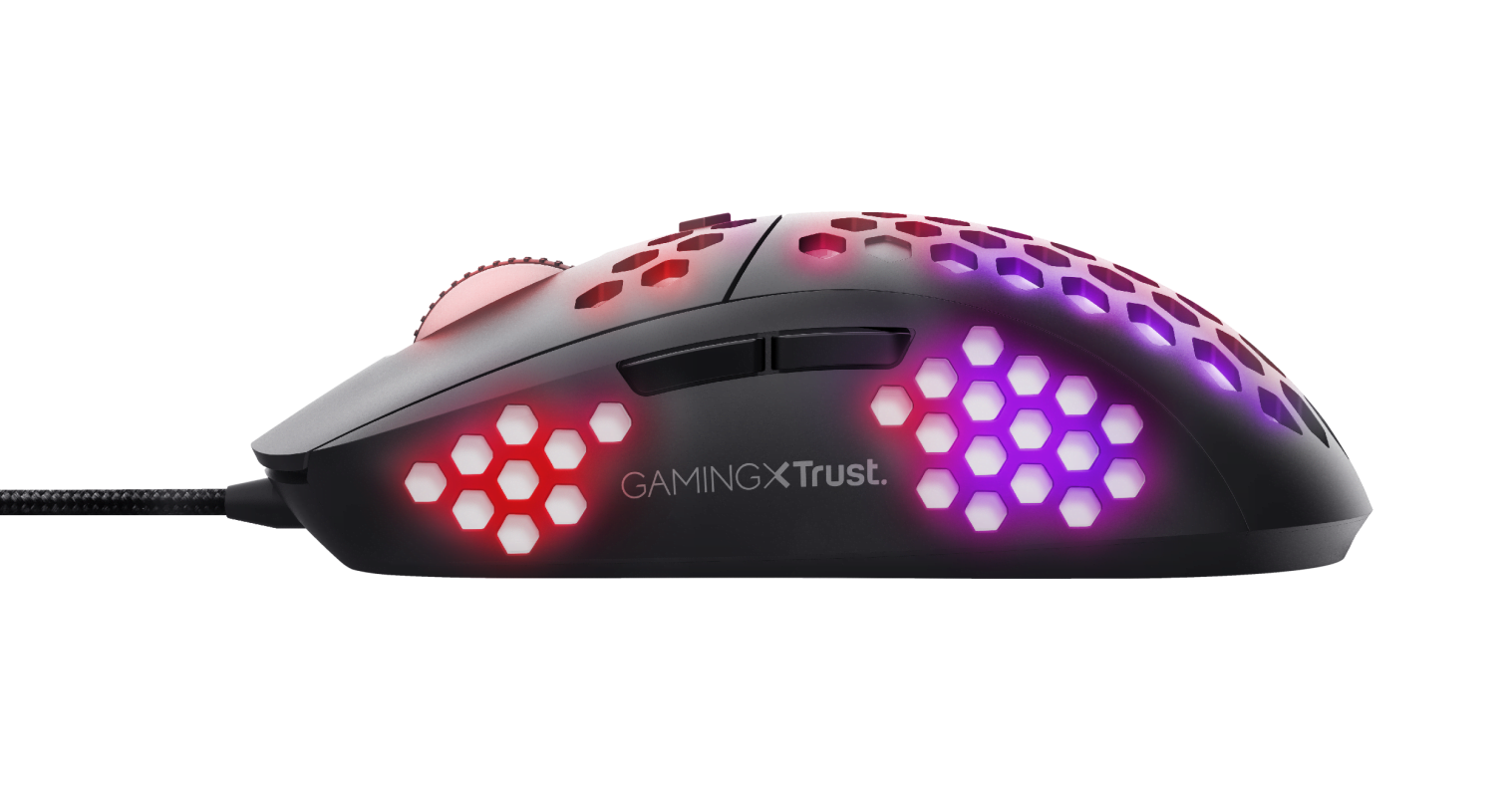 MOUSE TRUST GXT 960 GRAPHIN LIGHTWEIGHT 6 BOTONES 10000DPI USB RGB ...