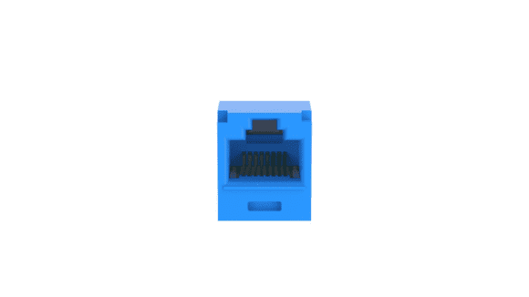 GIGA-CHANNEL MINI JACK RJ45 PANDUIT CATEGORIA 6A CON TERMINACION ESTILO ...