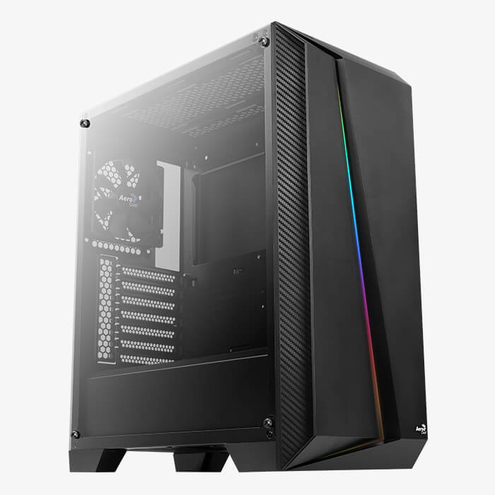 AEROCOOL CYLON PRO - CASE ATX, RGB, BLANCO | PCMATPLUS