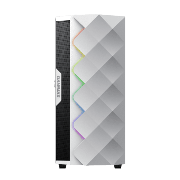 CASE GAMEMAX DIAMOND COC BK MID TOWER/ NEGRO/ USB + USB 30/ 1 HD AUDIO ...
